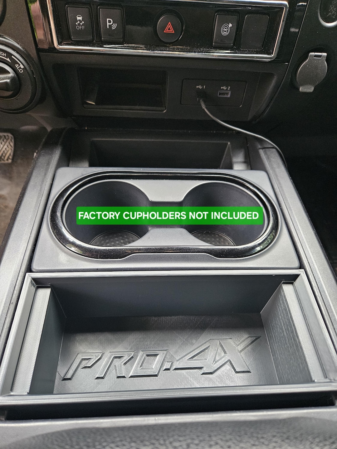 The "bucket" 2016+ Nissan Titan Center Console Bucket (pro4x Edition ...