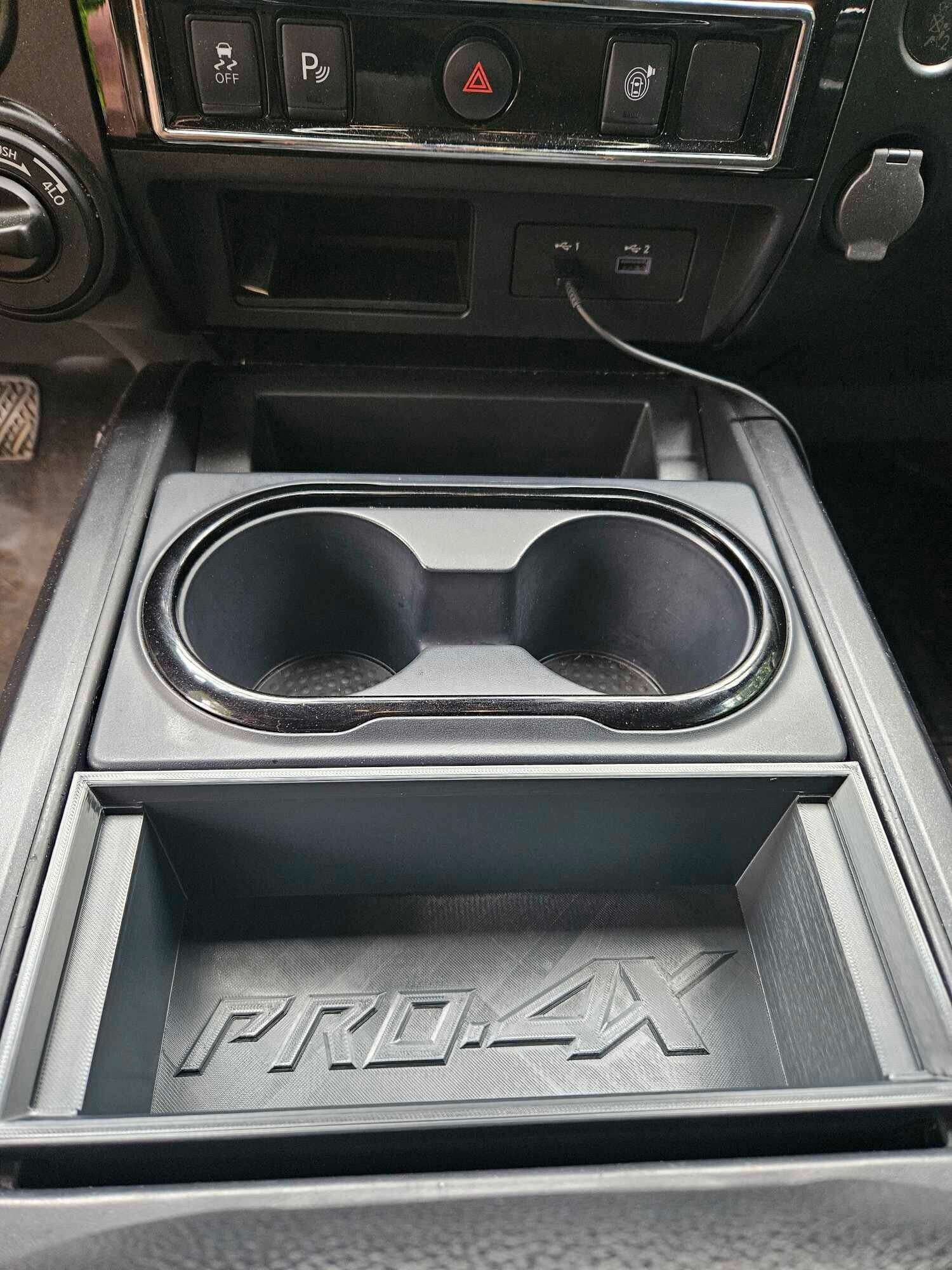 The "bucket" 2016+ Nissan Titan Center Console Bucket (pro4x Edition ...