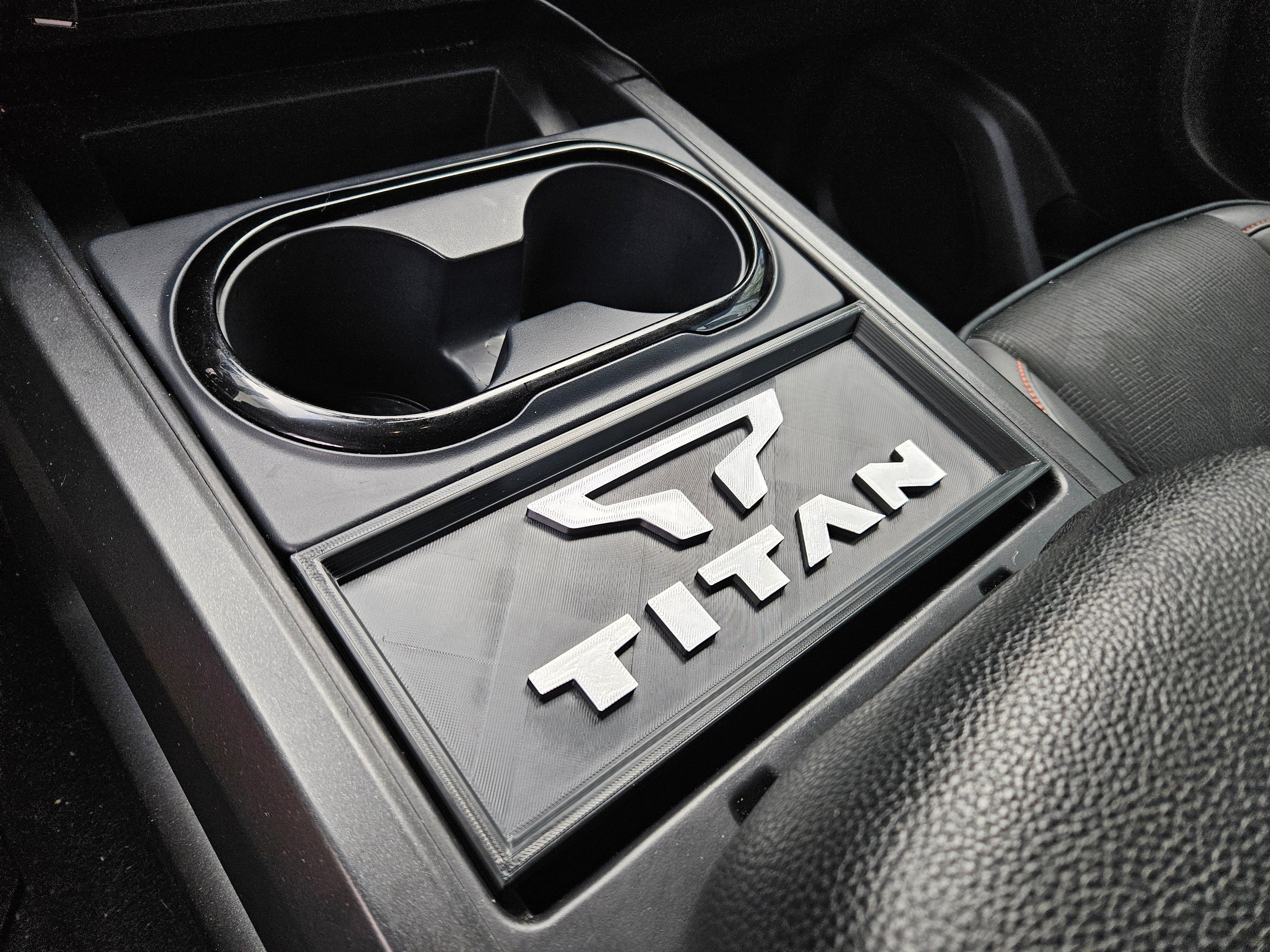 2016 Nissan Titan Center Console Tray 2 Colors - Etsy