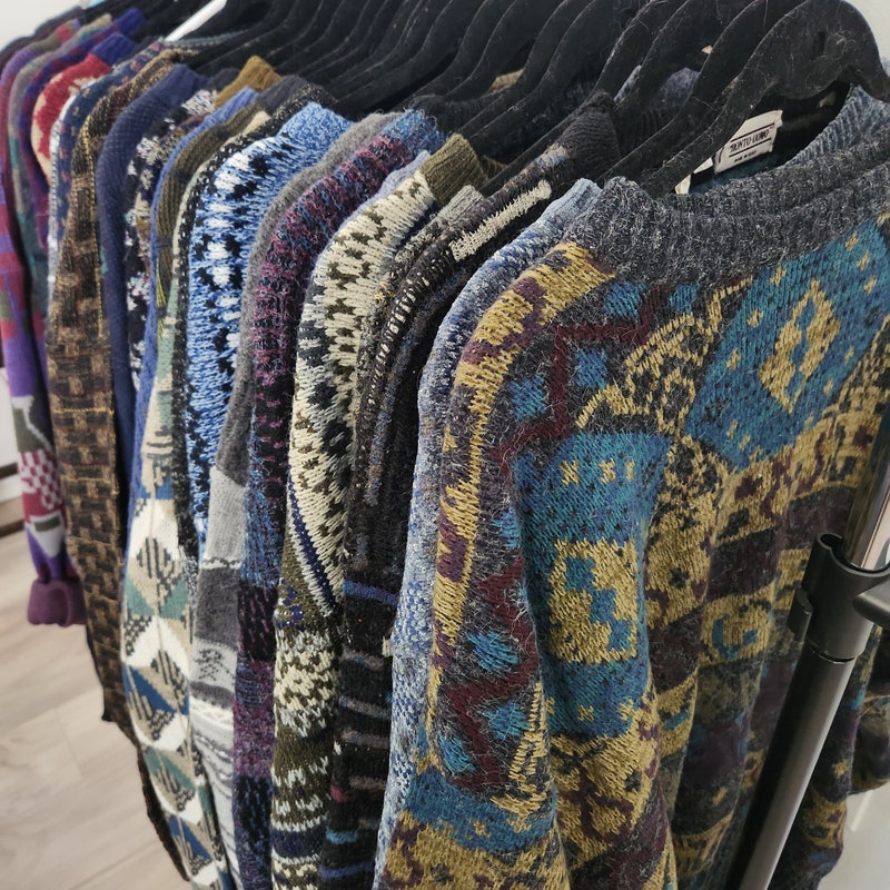 90s Knit Sweater Patterns - Etsy