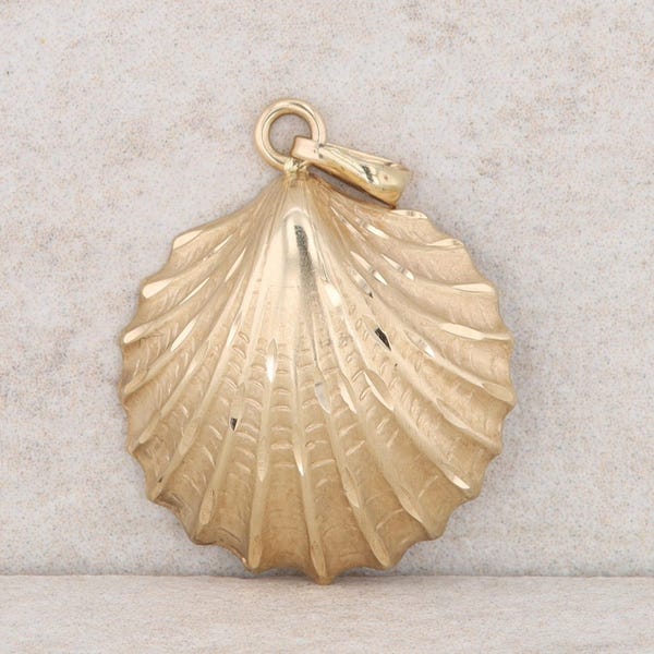 Gold Seashell - Etsy
