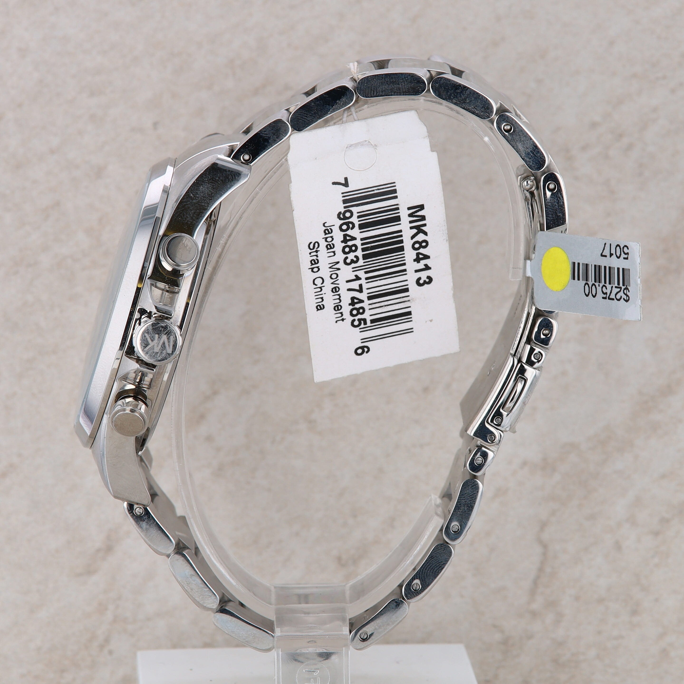 Michael Kors 'gage' Black and Stainless Men's Watch MK8413 - Etsy