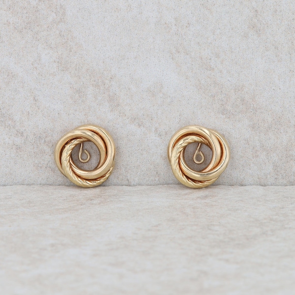 Love Knot Earring - Etsy