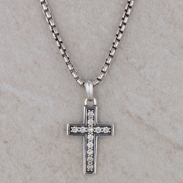 Mens David Yurman Cross - Etsy