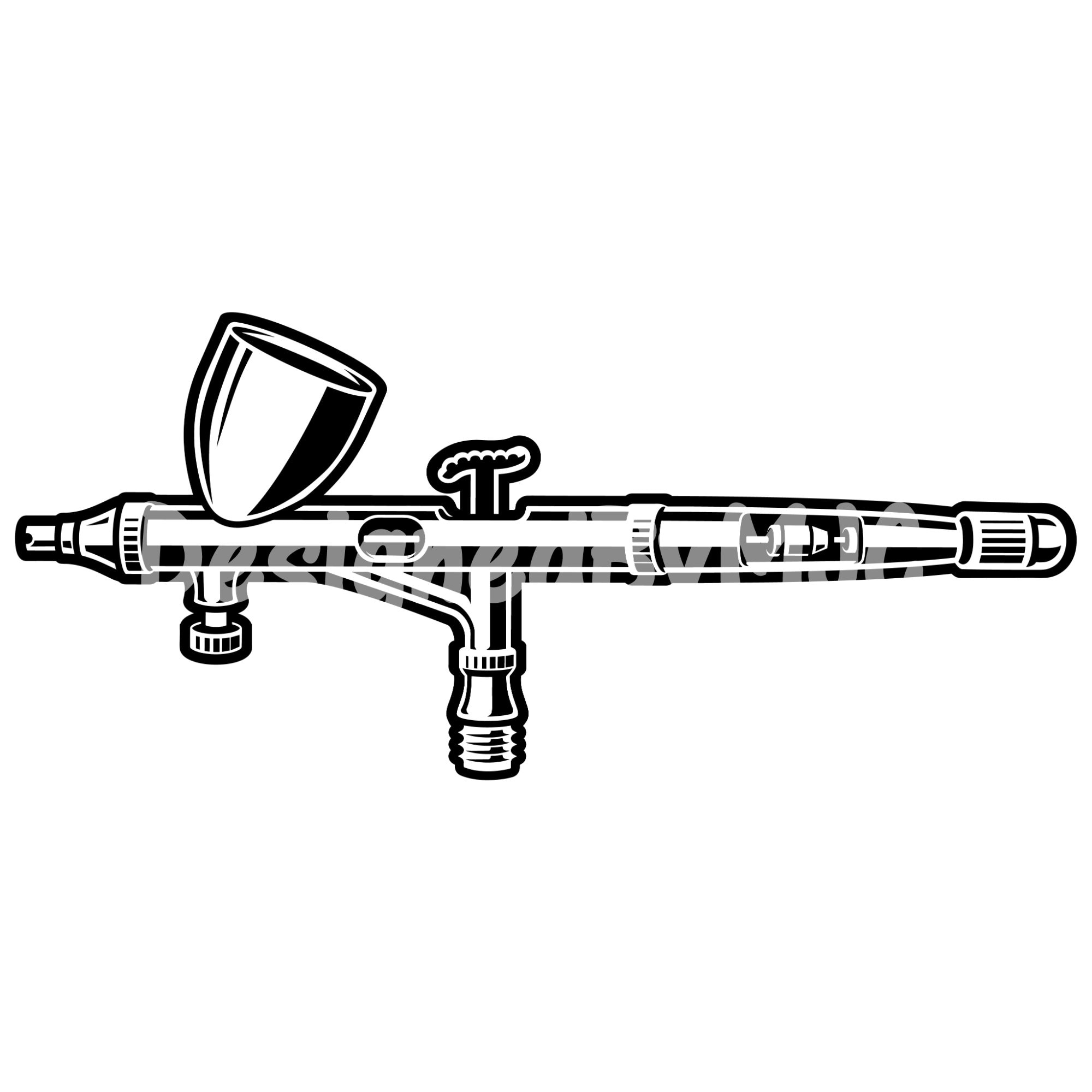 Airbrush SVG PNG, Airbrush Logo PNG, Airbrush Painting Svg, Graffiti ...