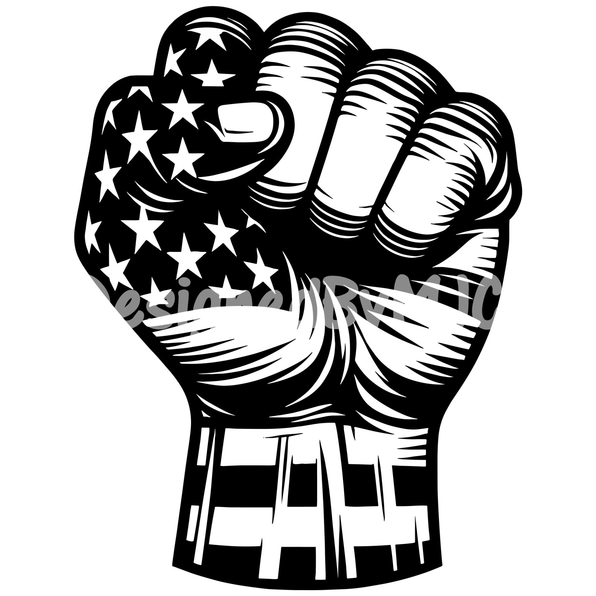 American Flag Fist SVG, Trump Fight Svg, Trump Shot Svg, Trump Shooting ...