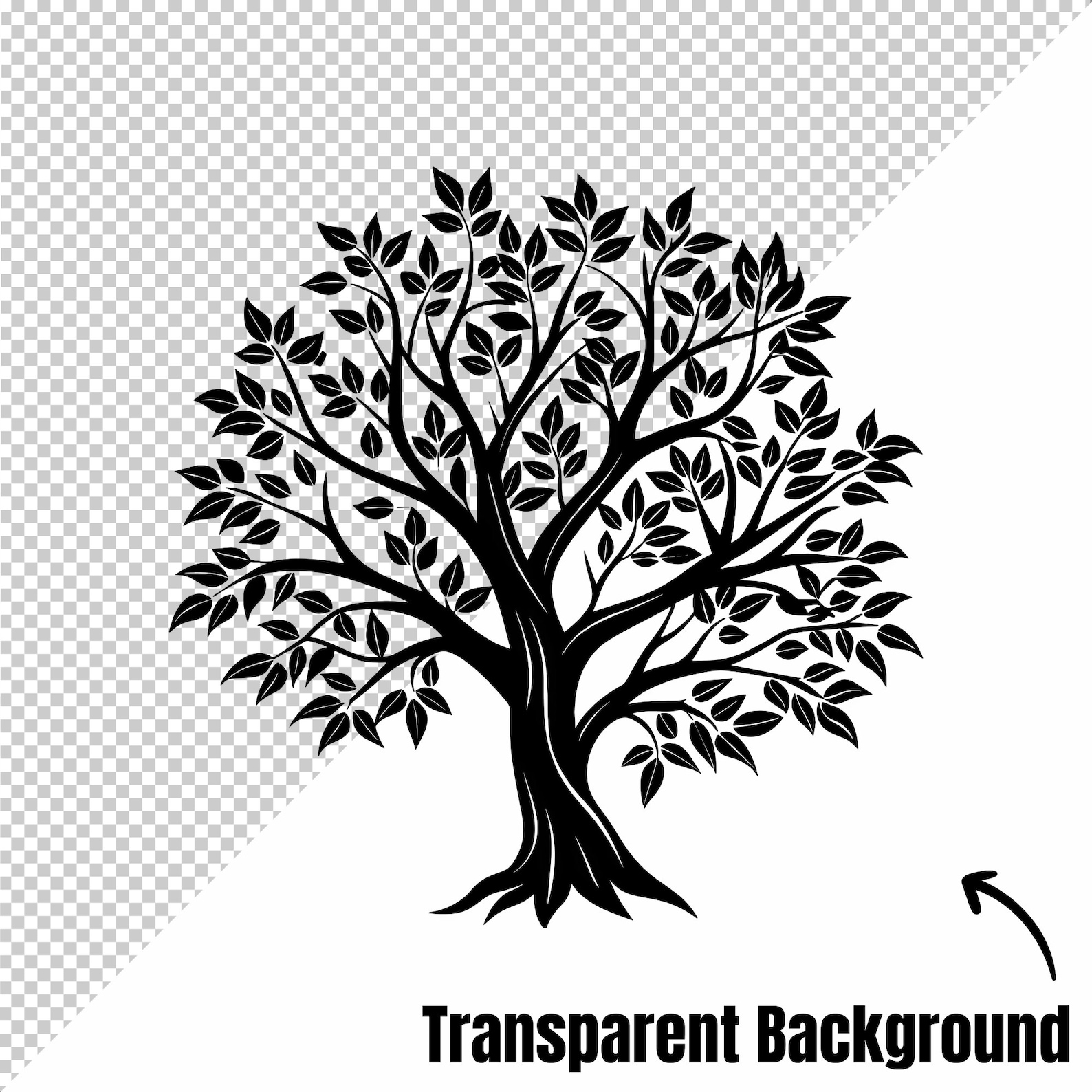 Tree Branch SVG Clipart & PNG Files, Branch PNG Graphics, Digital Clip ...