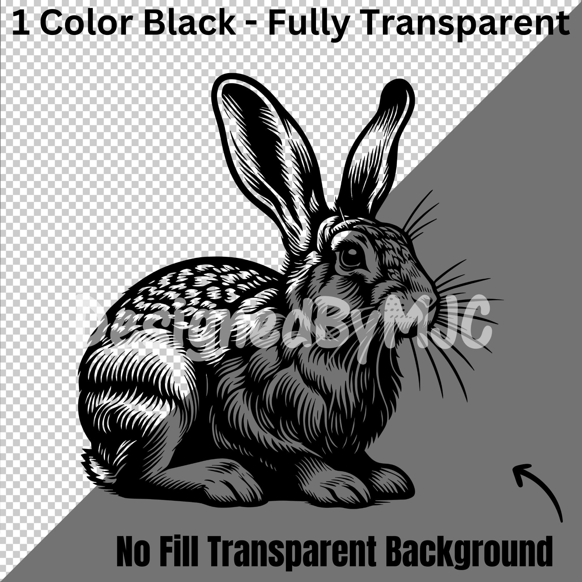 Rabbit SVG Bundle, Bunny Rabbit PNG, Rabbit Clipart, Bunny SVG Cut ...