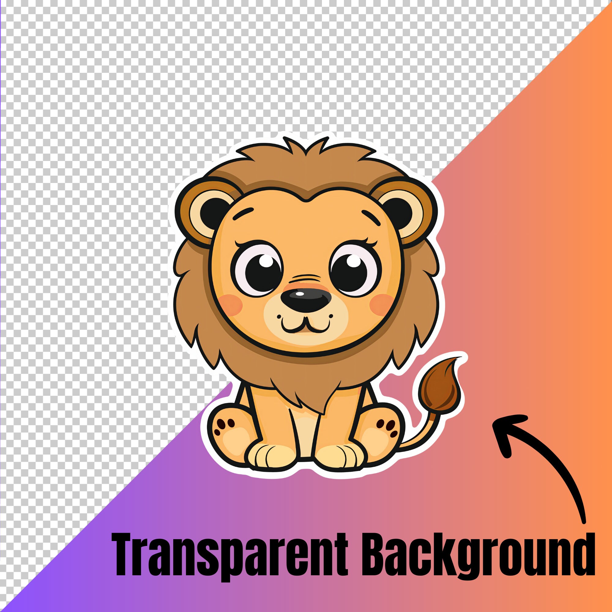 Animal Bundle Clipart, PNG & SVG Files, 50 Cute Unique Graphics, Cute ...