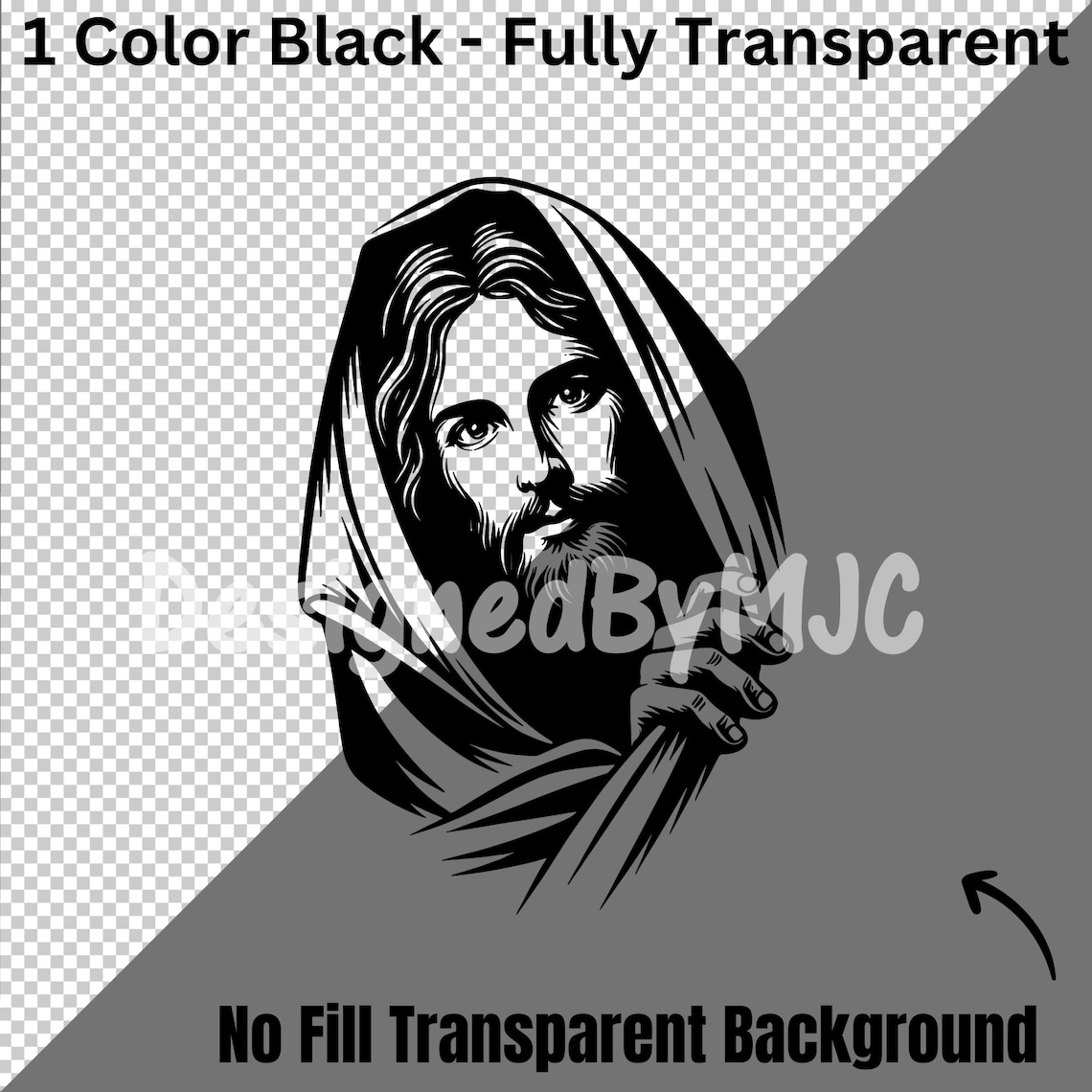 Peeking Jesus SVG Bundle 12 Clipart & PNG Files, I Saw That Jesus Svg ...