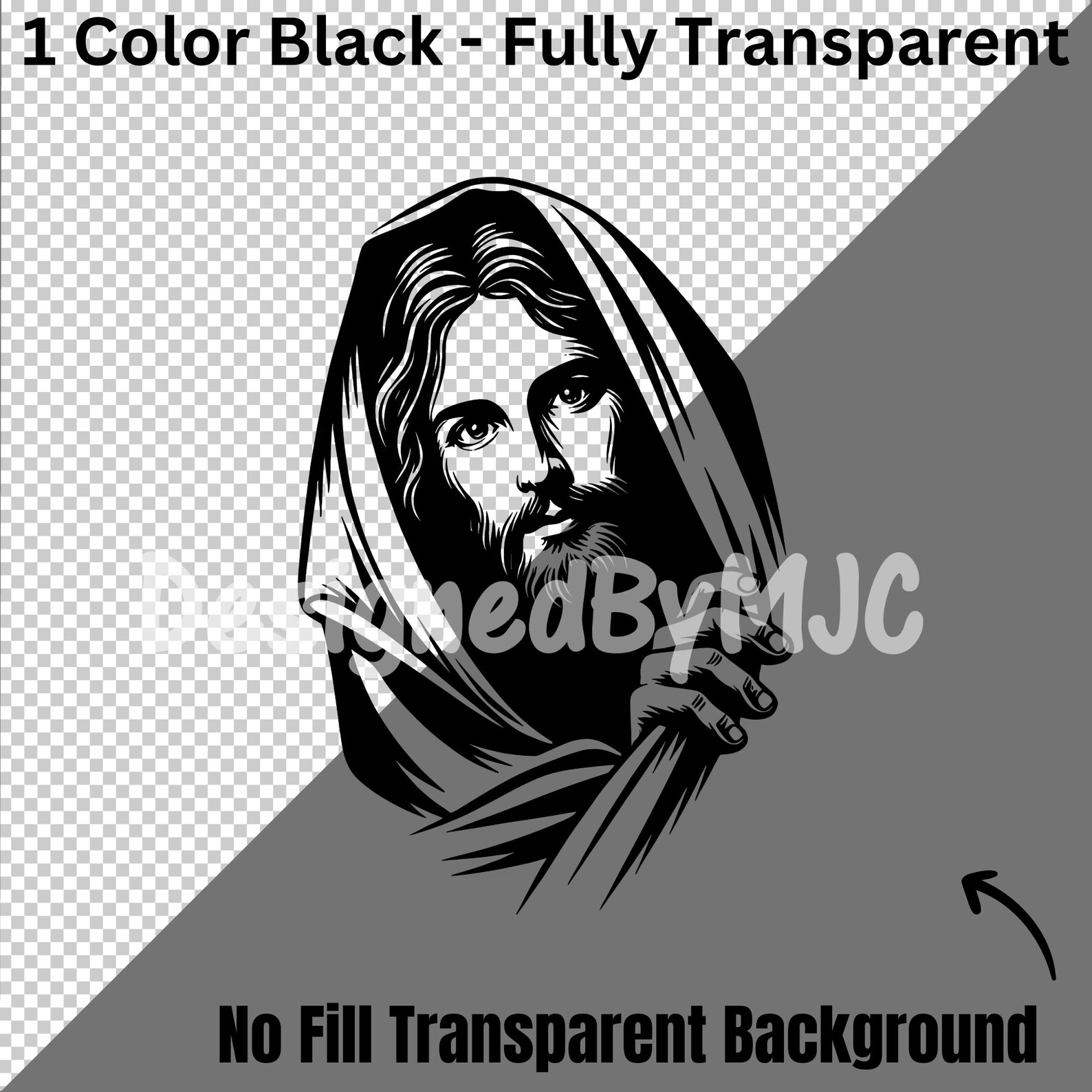 Peeking Jesus SVG Bundle 12 Clipart & PNG Files, I Saw That Jesus Svg ...