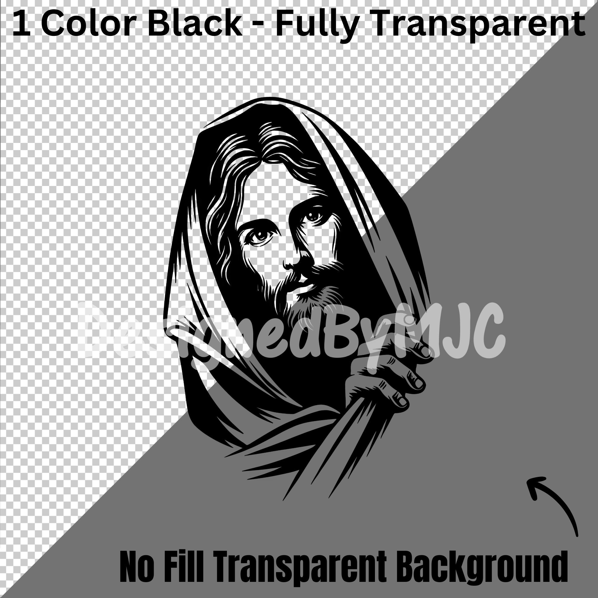 Peeking Jesus SVG Bundle 12 Clipart & PNG Files, I Saw That Jesus Svg ...