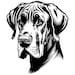 Great Dane Dog SVG Bundle, Great Dane Clipart for Cricut, Silhouette ...