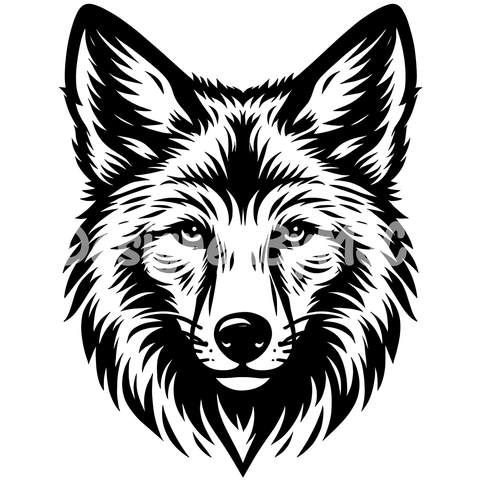 Coyote SVG Bundle PNG Files, Coyote Head Svg, Coyote Clipart, Coyote ...