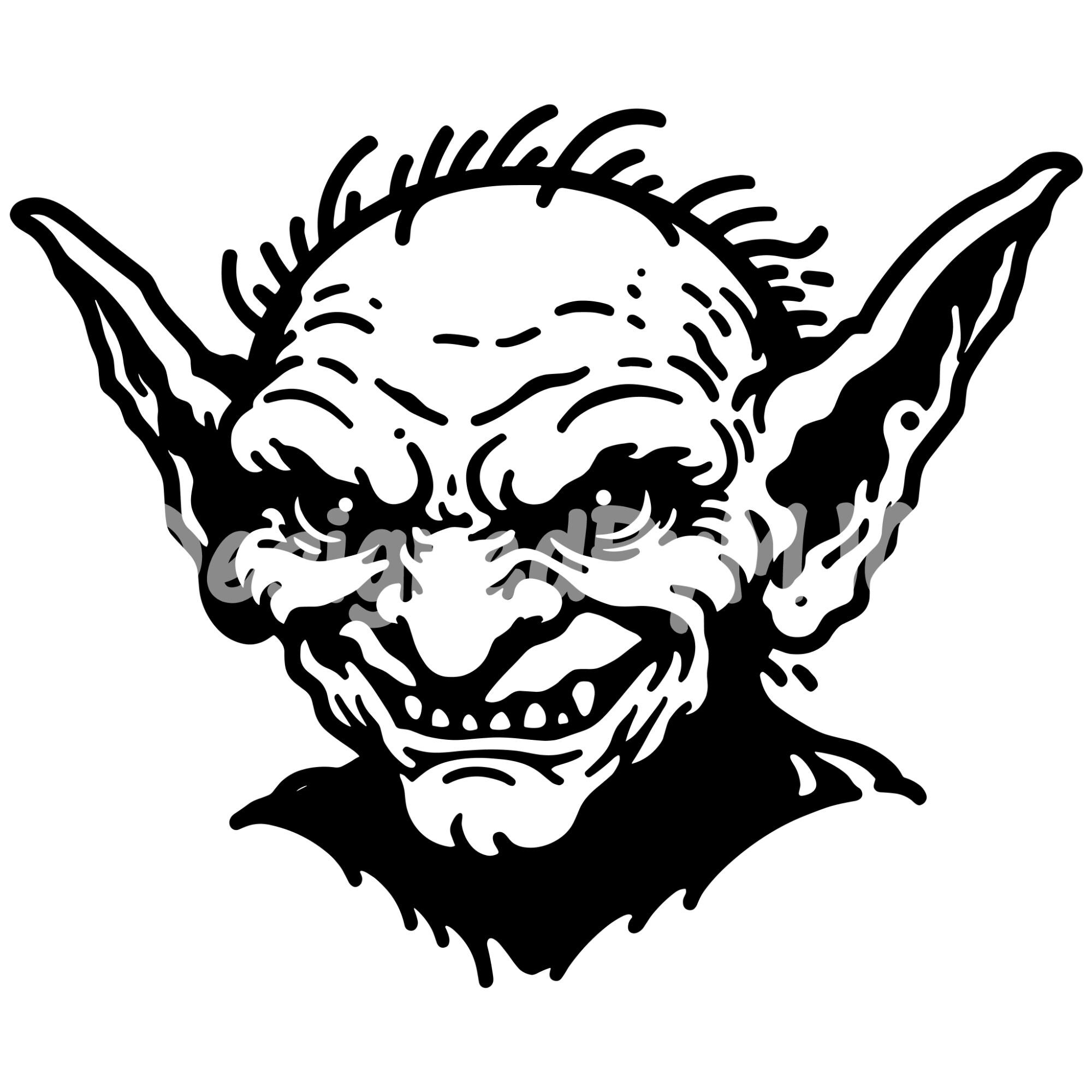 Goblin SVG Goblin PNG Goblin Clipart Goblin Vector Bundle Pack, Fantasy ...
