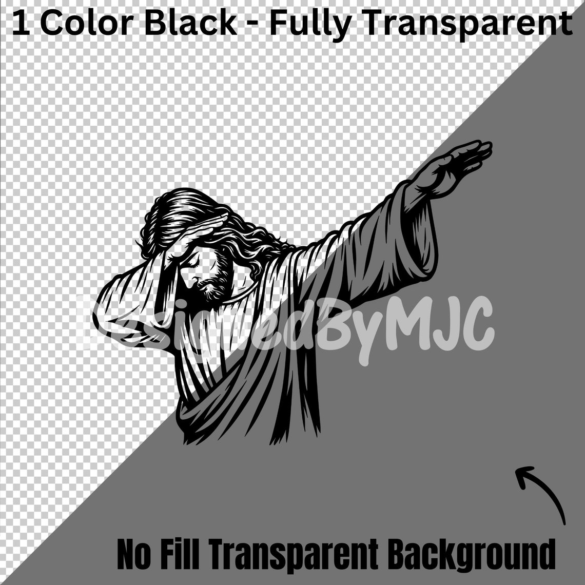 Jesus Dabbing SVG Bundle PNG Files, Jesus Svg, Funny Christian Svg ...