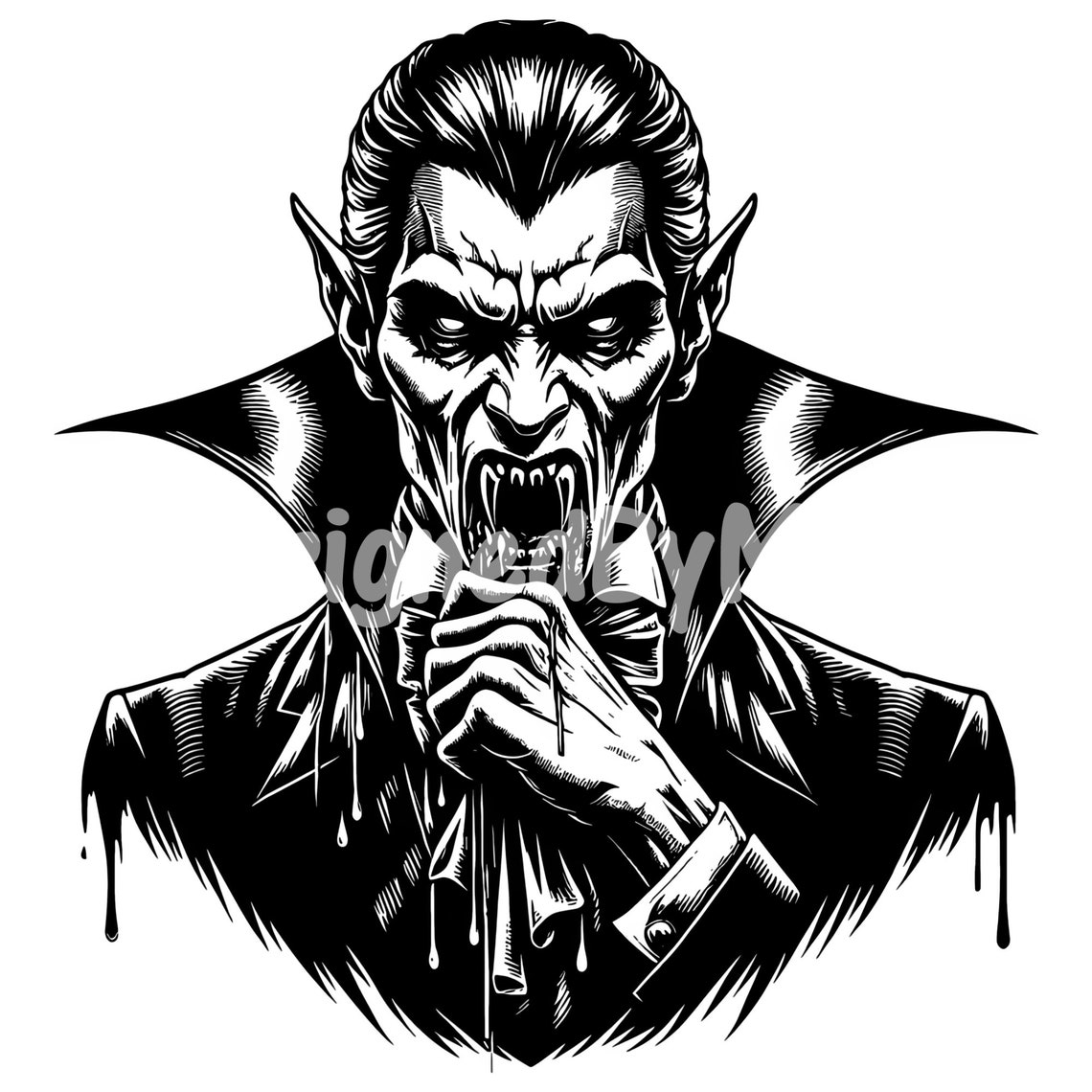 Vampire SVG Bundle & PNG Files, Dracula Vampire Svg, Supernatural ...