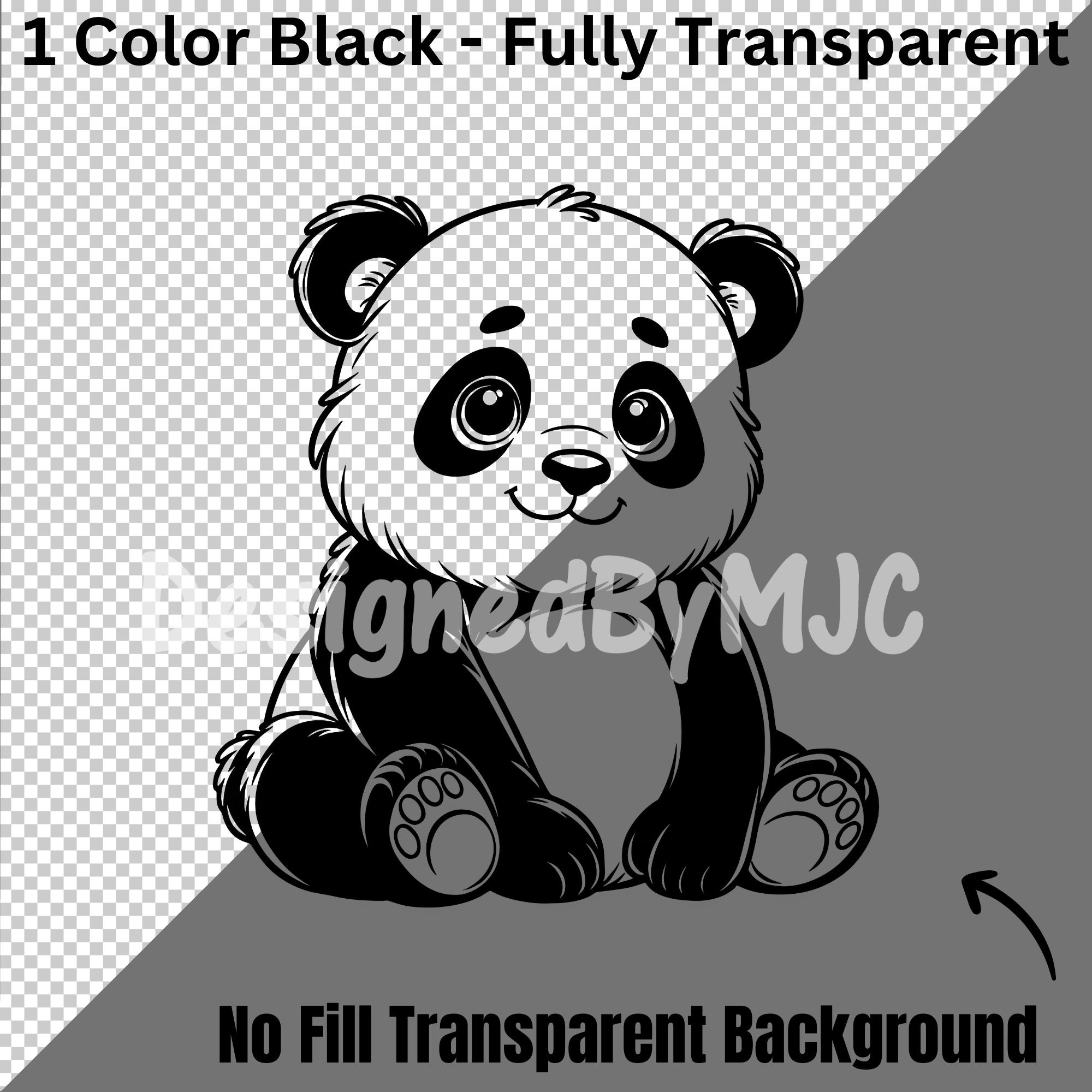 Panda SVG PNG Bundle, Panda Vector Svg, Panda Face Svg, Cute Panda Svg ...