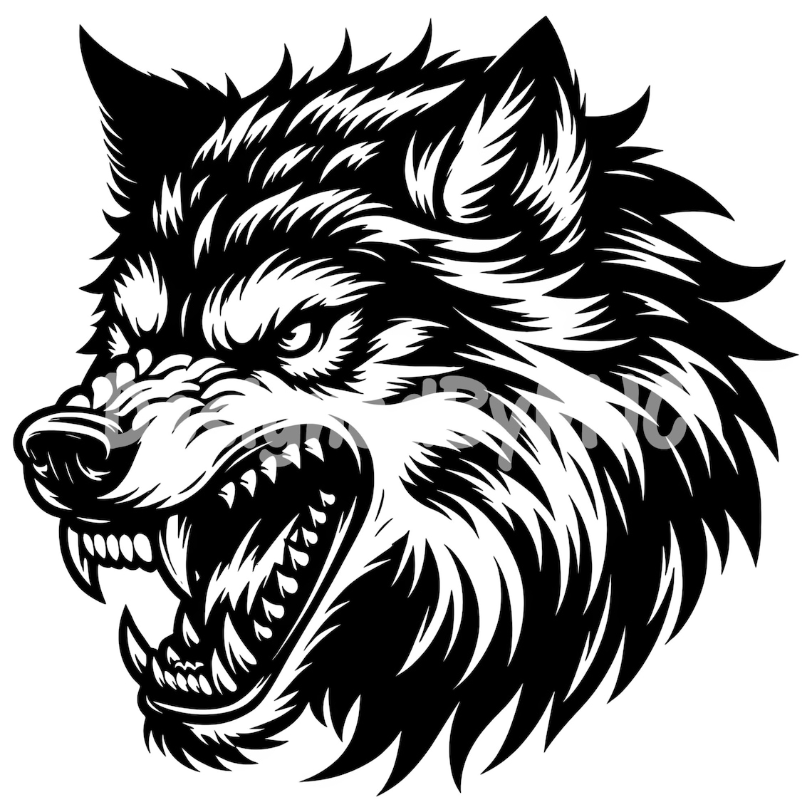 Wolf SVG Bundle & PNG Files, Vicious Wolf Head Svg, Wolf Svg Bundle ...