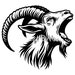 Screaming Goat SVG Clipart PNG, Goat Png Goat Screaming Clipart Goat ...