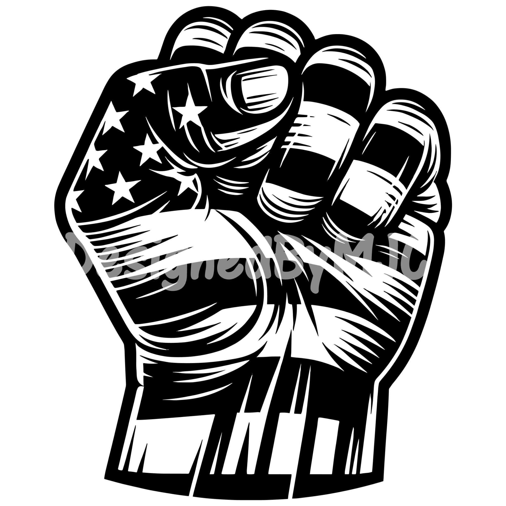 American Flag Fist SVG, Trump Fight Svg, Trump Shot Svg, Trump Shooting ...