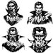 Vampire SVG Bundle & PNG Files, Dracula Vampire Svg, Supernatural ...