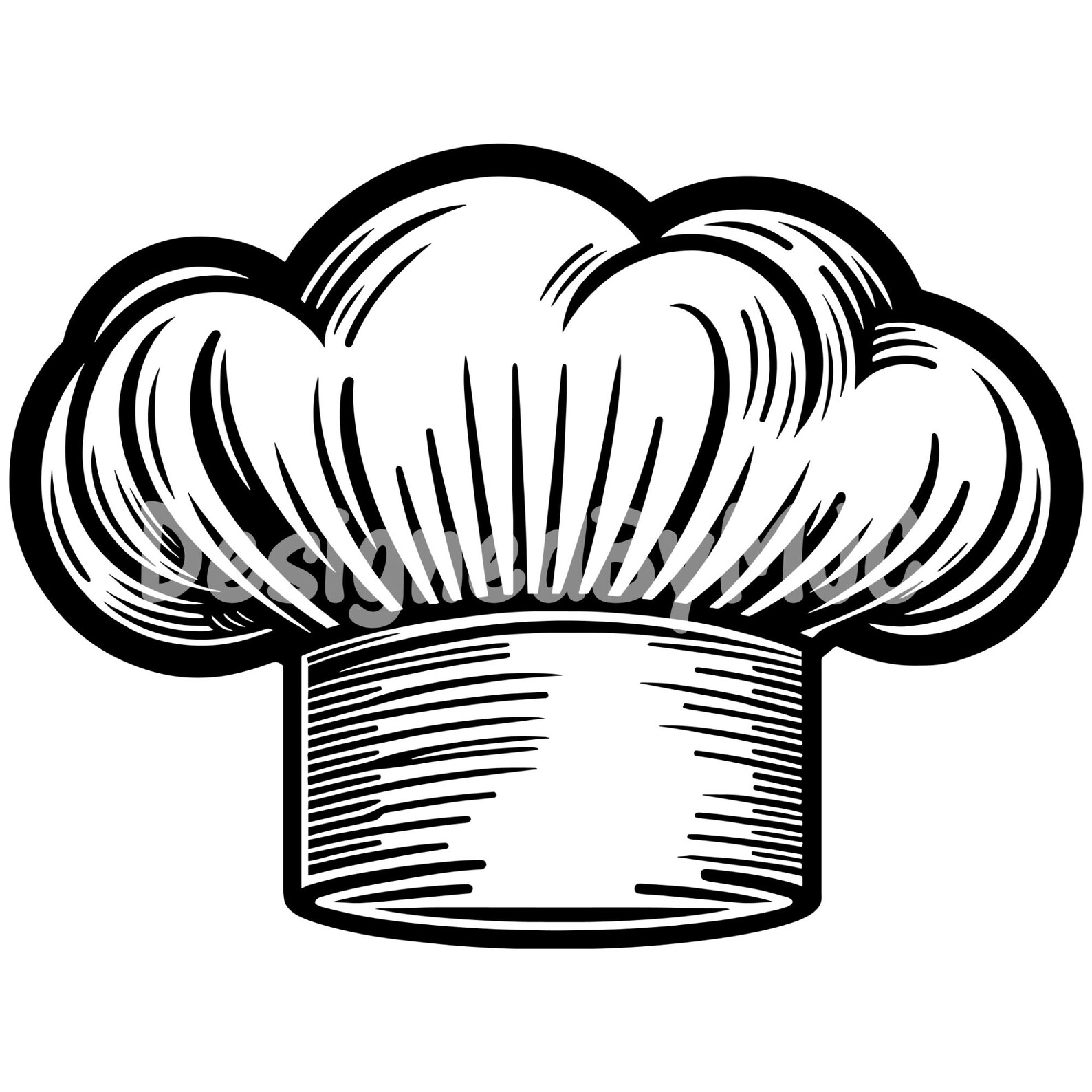 Chefs Hat SVG PNG File Graphics, Chef Hat Svg, Baker Hat, Cook Hat ...