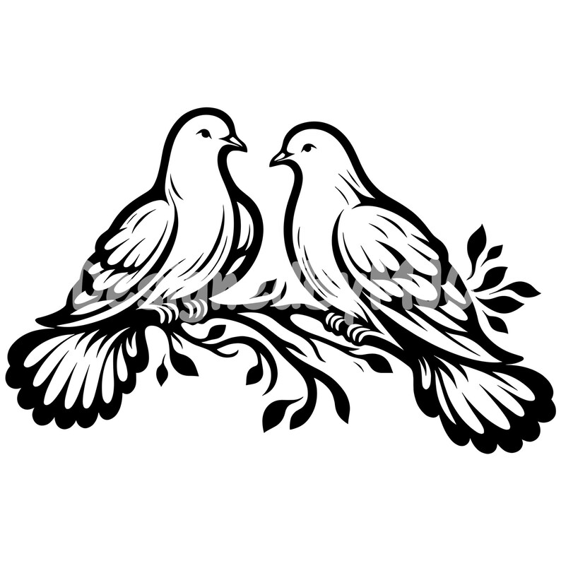 Dove SVG, White Dove Clipart, Bird SVG Files for Silhouette Cameo or ...