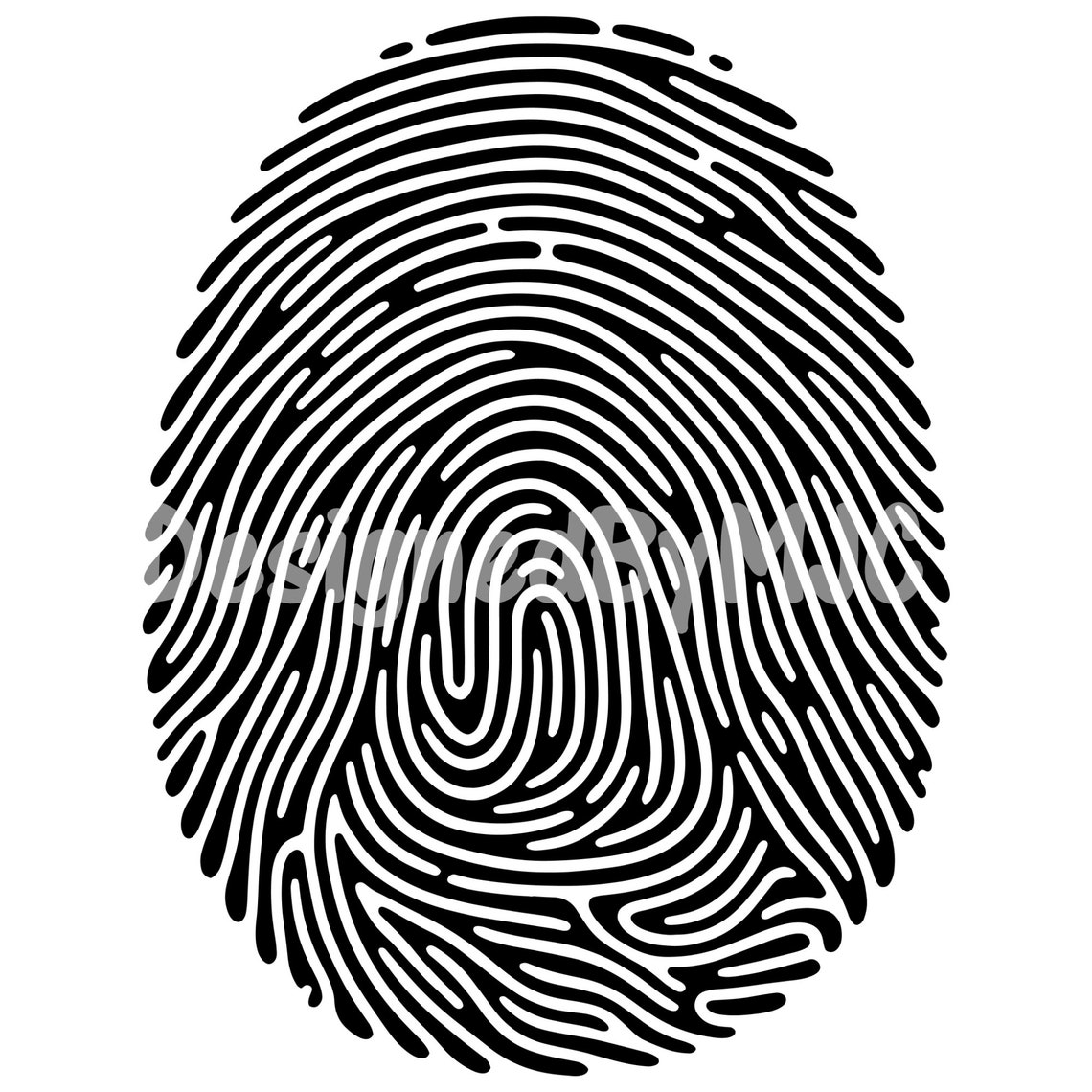 Fingerprint SVG, Fingerprint PNG, Thumbprint Clipart, Biometric Svg ...
