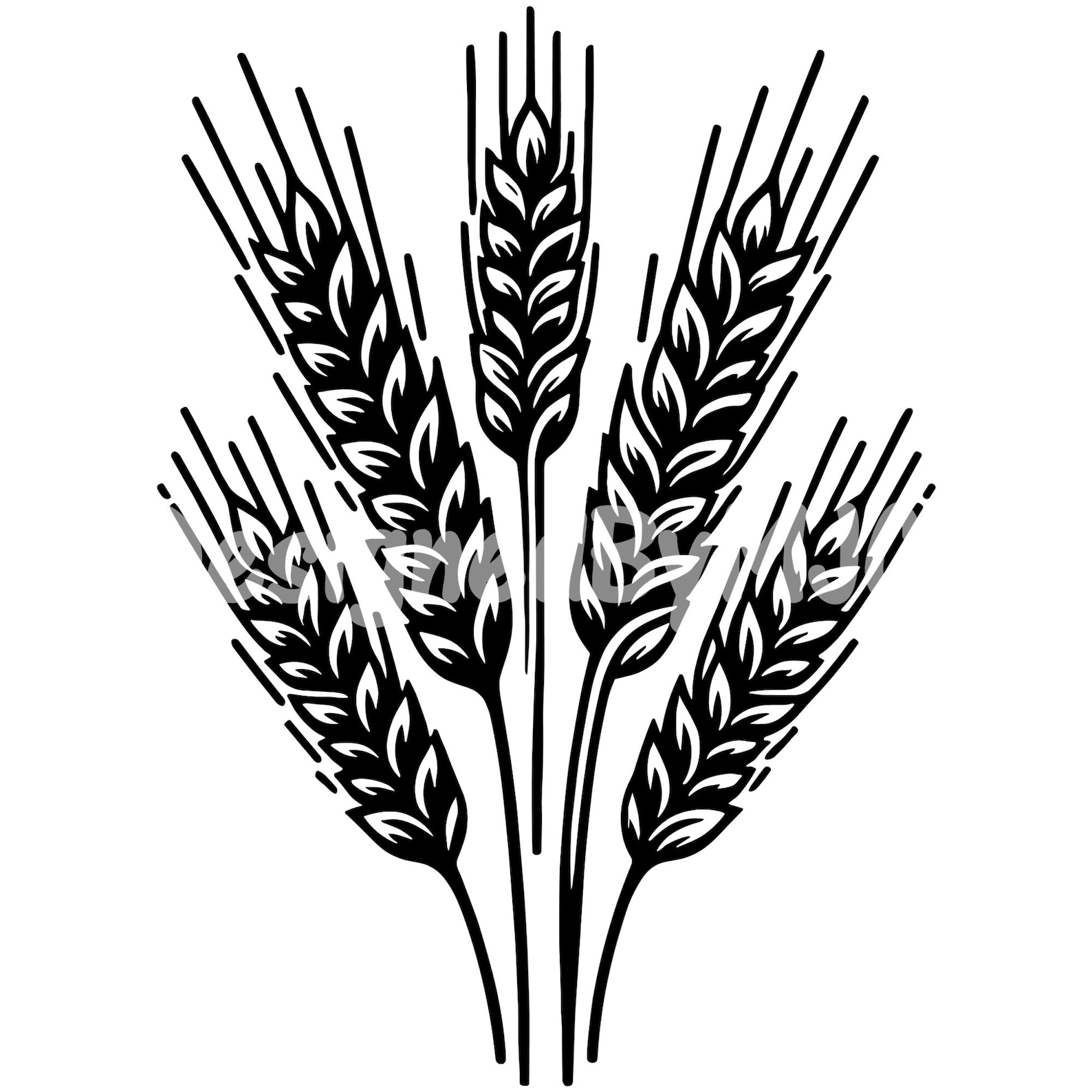 Wheat SVG Bundle, Wheat SVG, Grain Svg, Wheat Silhouette, Wheat Clipart ...