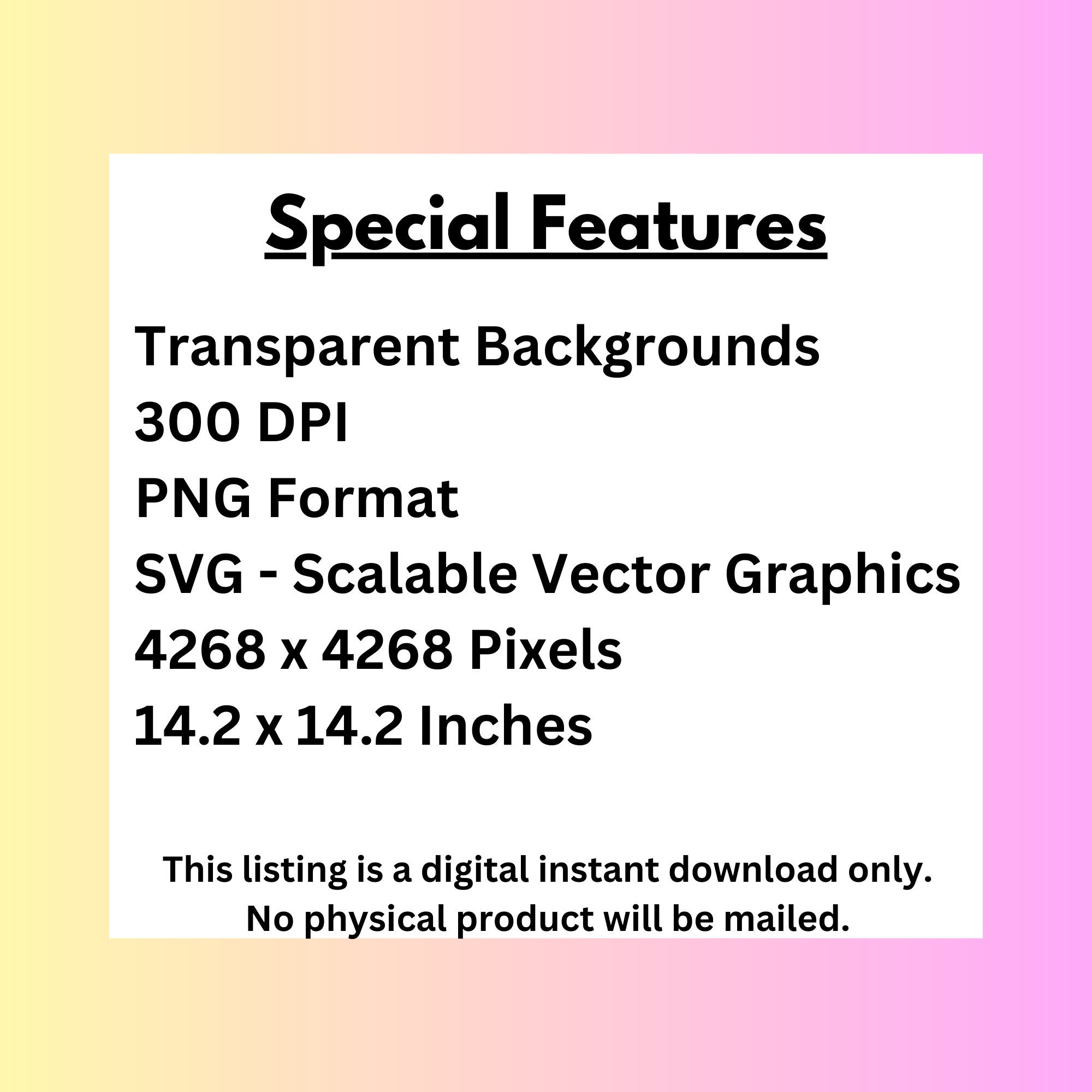 Animal Bundle Clipart, PNG & SVG Files, 50 Cute Unique Graphics, Cute ...