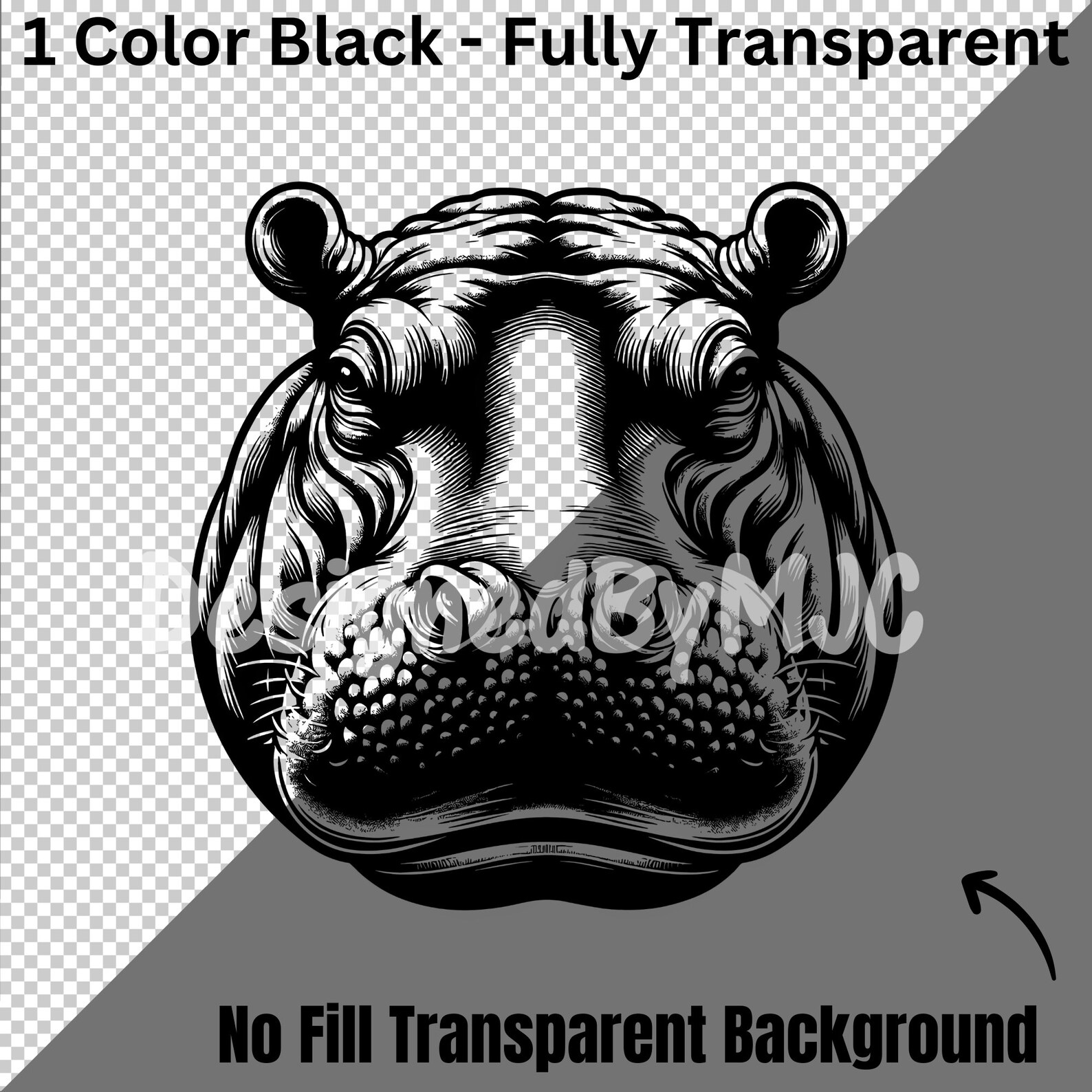 Hippo SVG Bundle & PNG Files, Hippopotamus Svg, Hippopotamus Clipart ...