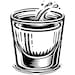Shot Glass SVG Cool Shot Glass PNG Shot Glass Clipart Cheers Shot Glass ...