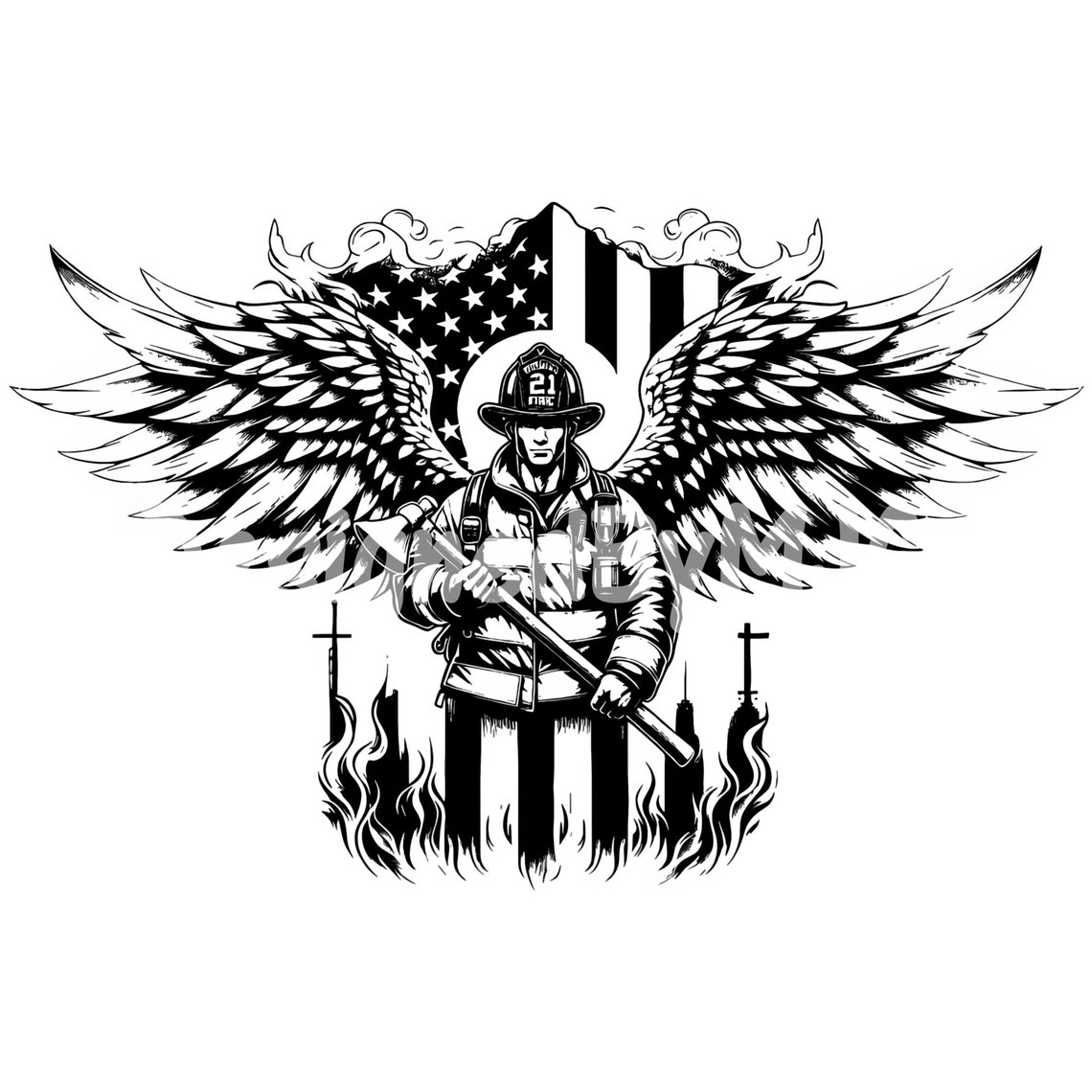 Firefighter SVG Bundle & PNG Files, Firefighter SVG Bundle, Firefighter ...