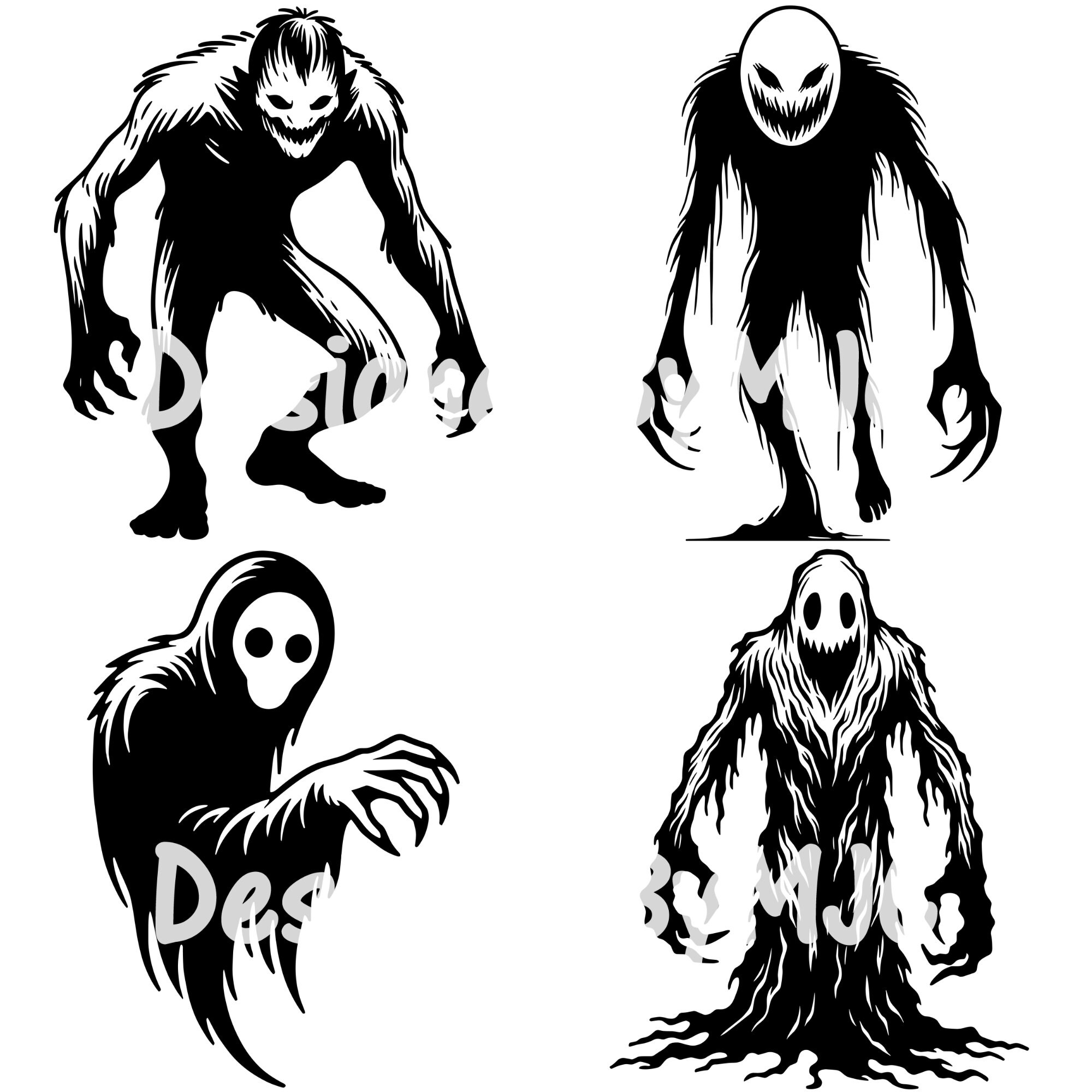 Boogeyman Svg. Bogeyman SVG. Halloween Horror Svg Png Files, Scary ...