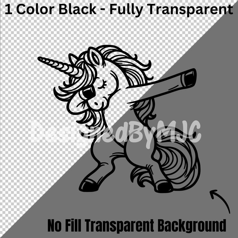 Dabbing Unicorn SVG Bundle PNG Files, Dabbing Dancing Svg Files ...