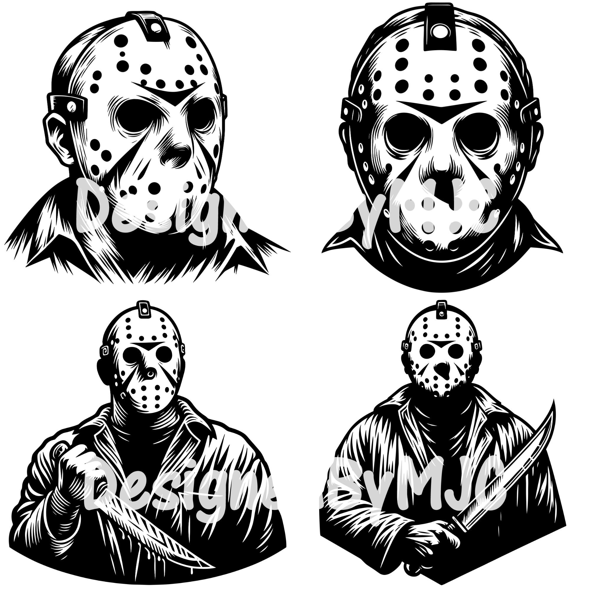 Silueta De Jason Jason Stock Illustrations, Vectors, & Clipart