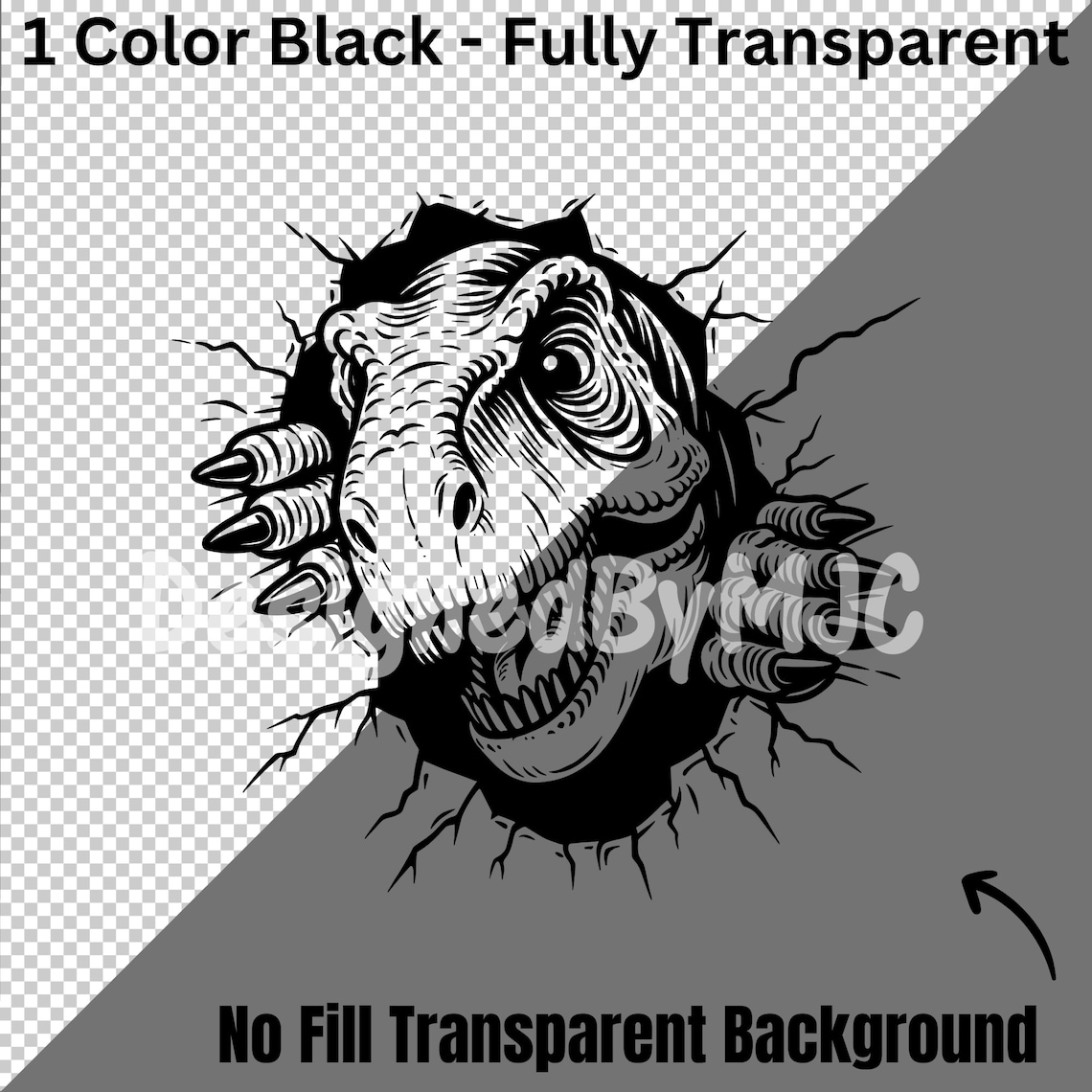 Peeking T-rex SVG Bundle 12 Clipart & PNG Files, Tyrannosaurus Rex Svg ...