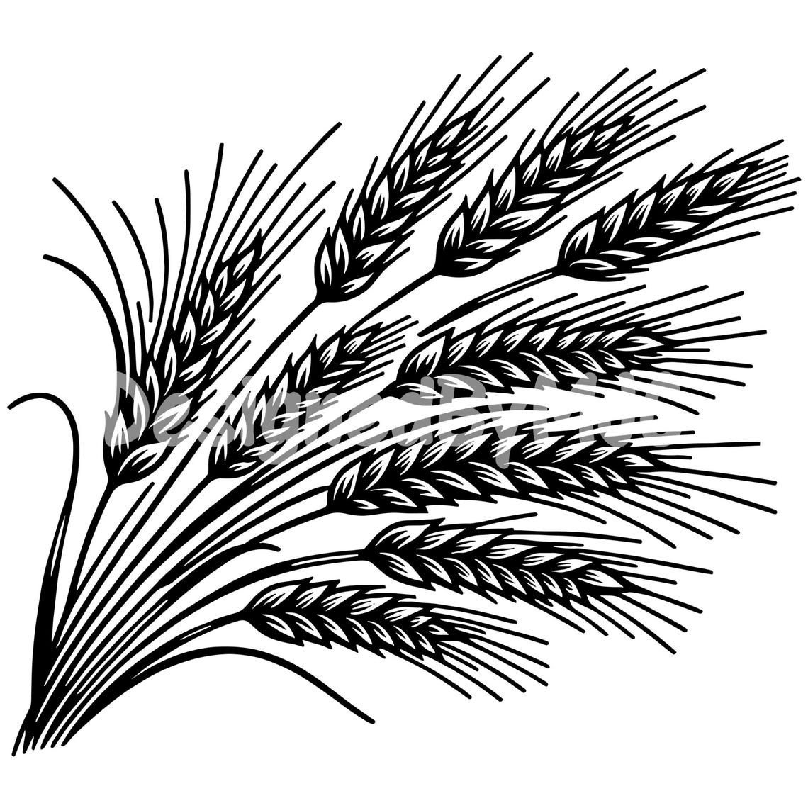 Wheat SVG Bundle, Wheat SVG, Grain Svg, Wheat Silhouette, Wheat Clipart ...