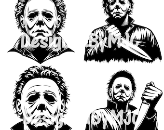 Halloween Horror Movie Killers SVG, Horror Killers Svg, Scary Movie ...