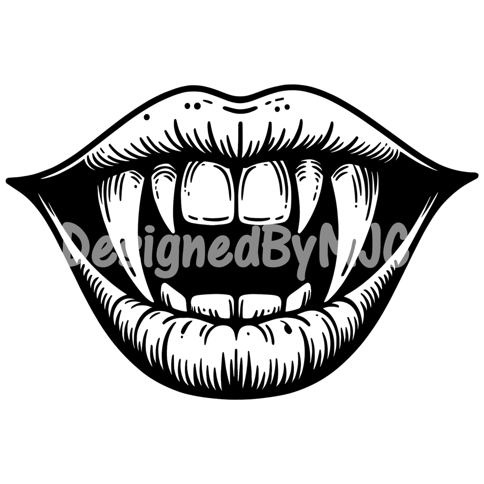 Vampire Fangs SVG, Vampire Fangs Clipart, Vampire Teeth Bundle ...