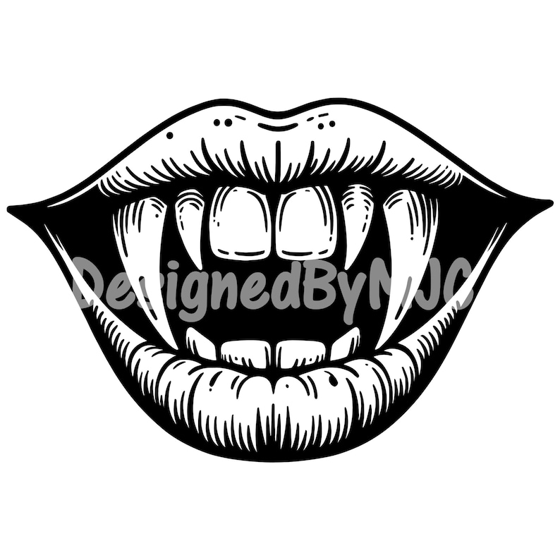 Vampire Fangs SVG, Vampire Fangs Clipart, Vampire Teeth Bundle ...