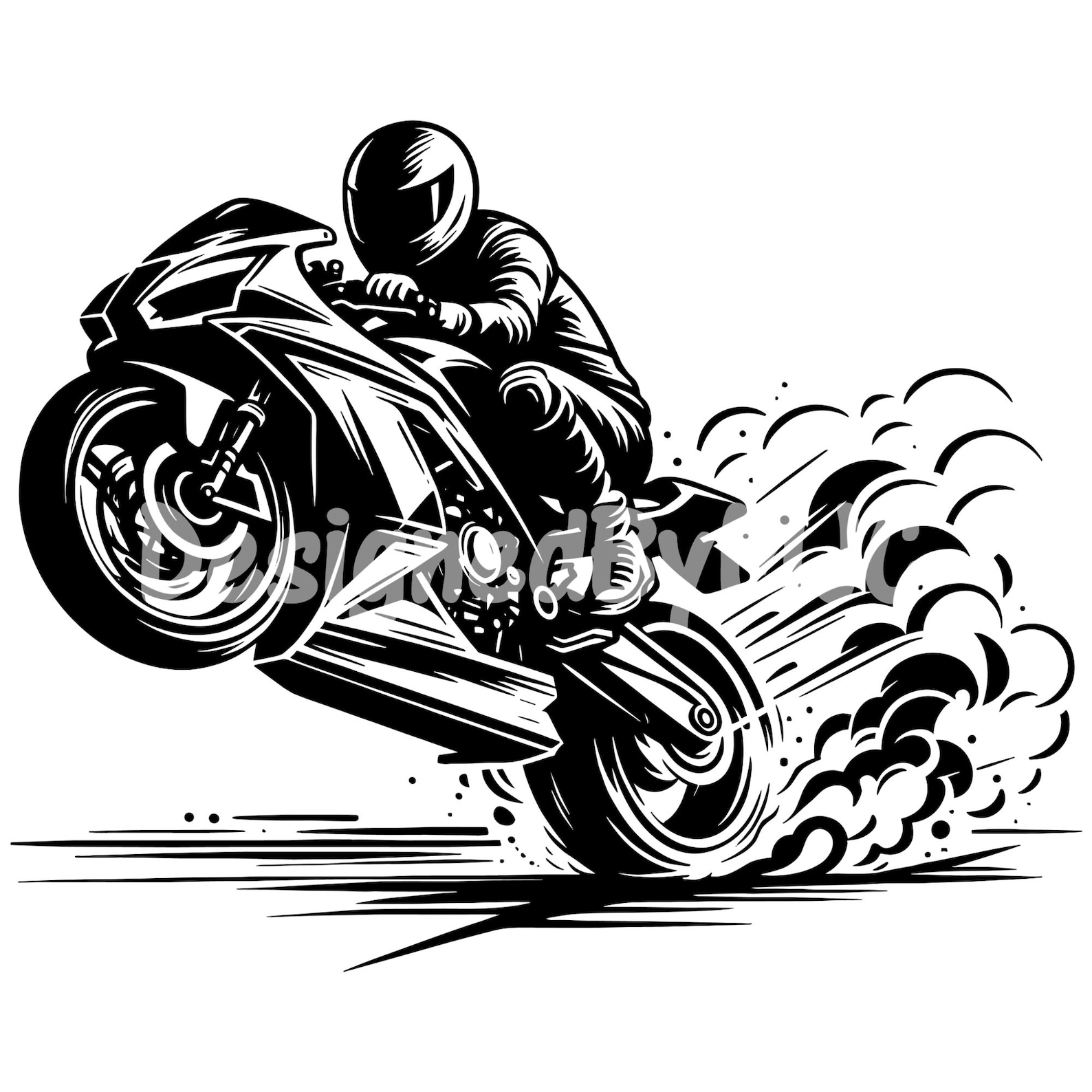 Motorcycle Burnout SVG PNG Bundle, Motorcycle Svg, Bike Burnout Svg ...