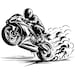 Motorcycle Burnout SVG PNG Bundle, Motorcycle Svg, Bike Burnout Svg ...