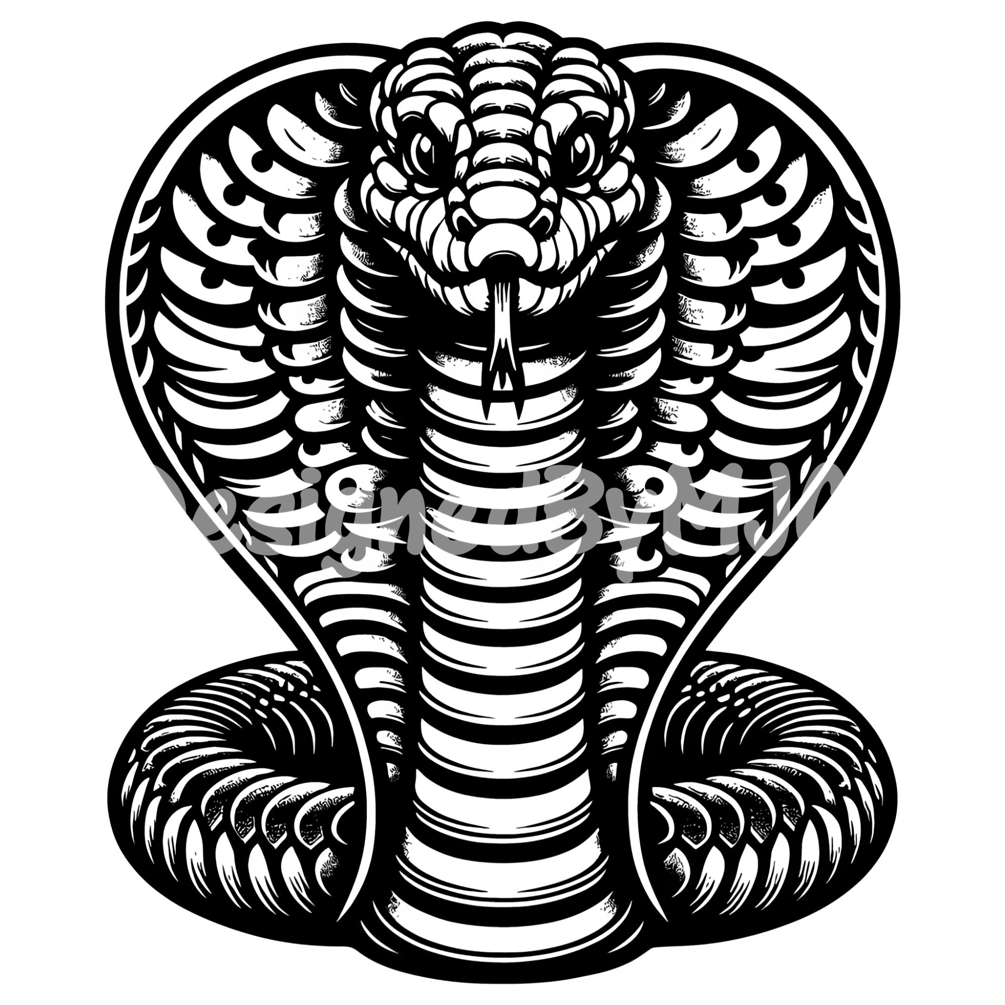 Cobra Snake SVG Bundle & PNG Files, Cobra Head Svg, Snake Svg, Cobra ...