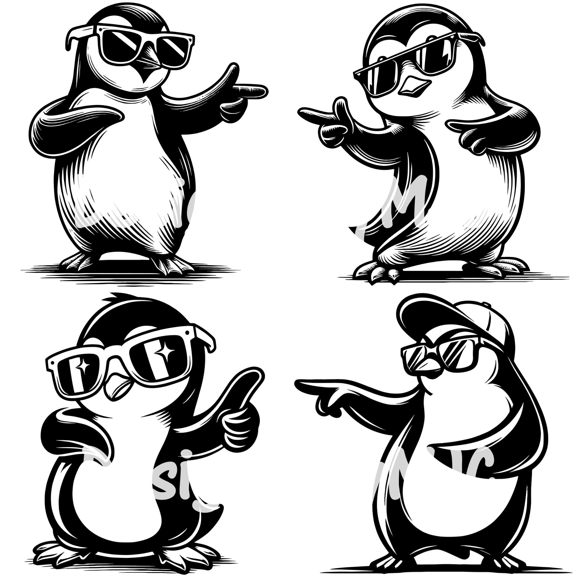 Dancing Penguin Icon