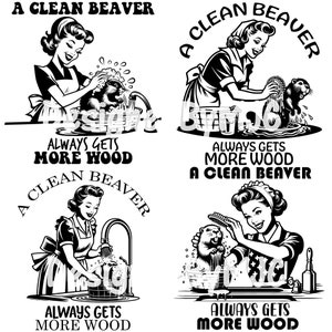 Transparent Cleaning Adult - Etsy