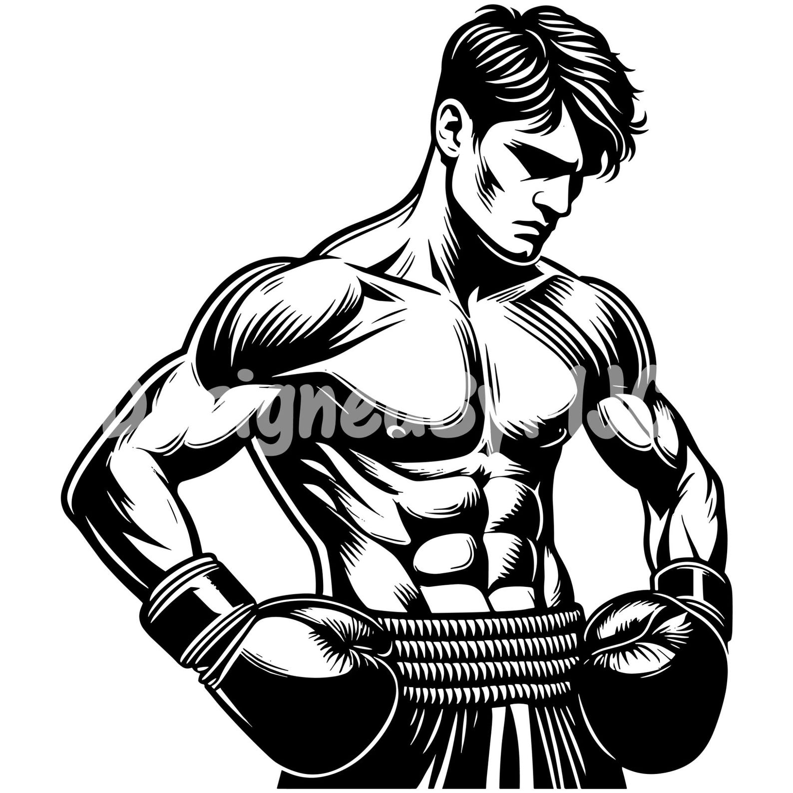 Boxing SVG, Boxer SVG, Boxing Mascot Svg, Fighter Svg, Boxing Clipart ...