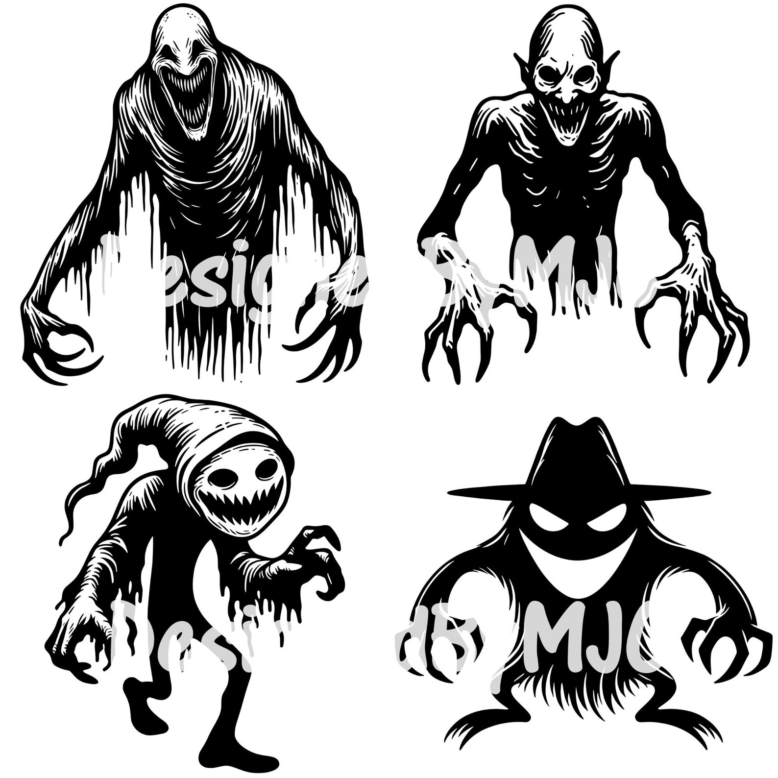 Boogeyman Svg. Bogeyman SVG. Halloween Horror Svg Png Files, Scary ...