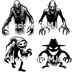 Boogeyman Svg. Bogeyman SVG. Halloween Horror Svg Png Files, Scary ...